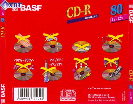 iXBT: Каталог CD-R носителей (часть I)