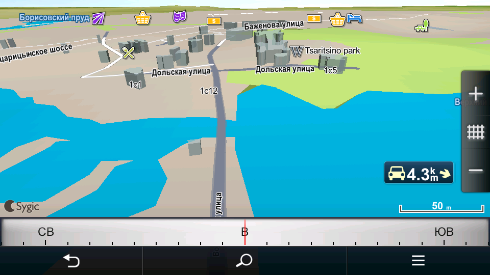 Sygic 13.4.1: обзор навигационного ПО для Android