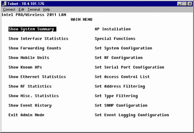 Intel PRO/Wireless 2011 LAN