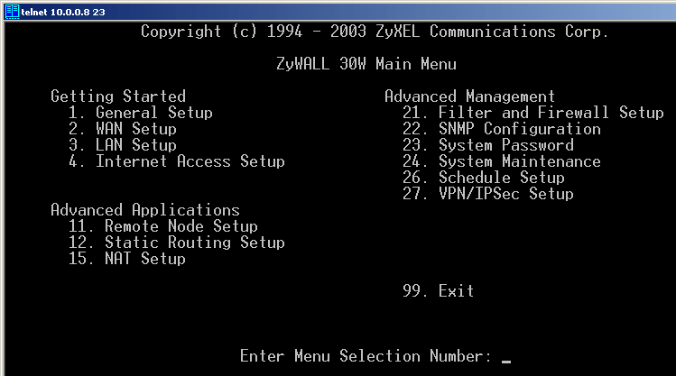 ZyWALL 30W EE от ZyXEL: межсетевой экран с возможностью VPN/IPSec