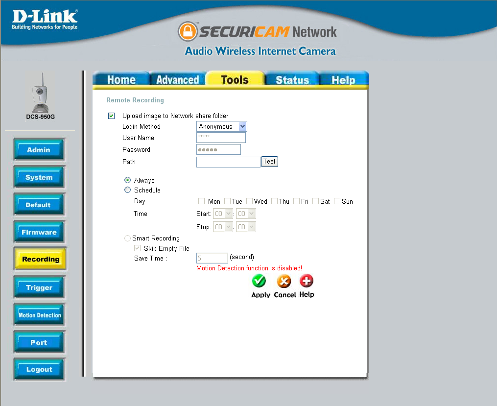 Web-камера с беспроводным интерфейсом и возможностью ночной съемки D ...