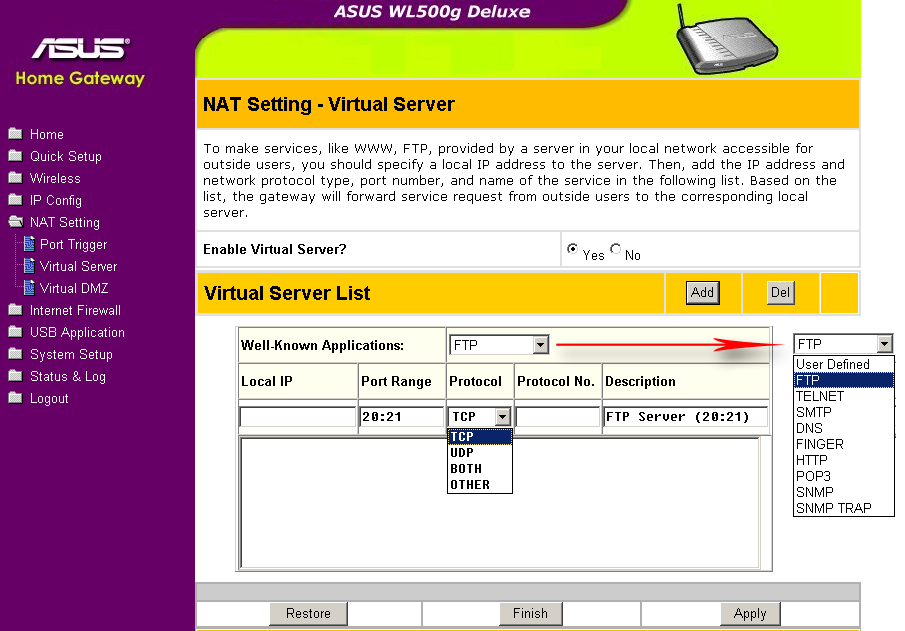 Беспроводное оборудование от ASUS: роутер WL-500G Deluxe, Cardbus ...