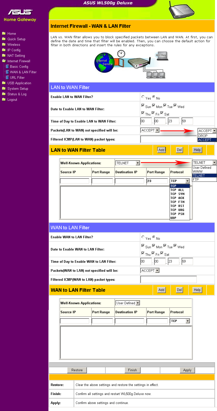 Беспроводное оборудование от ASUS: роутер WL-500G Deluxe, Cardbus ...