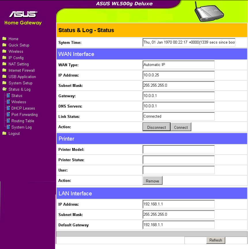 Беспроводное оборудование от ASUS: роутер WL-500G Deluxe, Cardbus ...