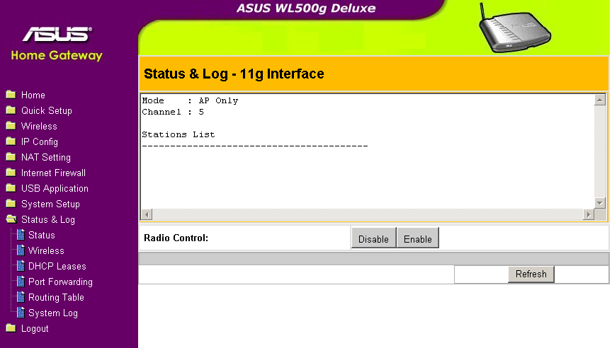 Беспроводное оборудование от ASUS: роутер WL-500G Deluxe, Cardbus ...
