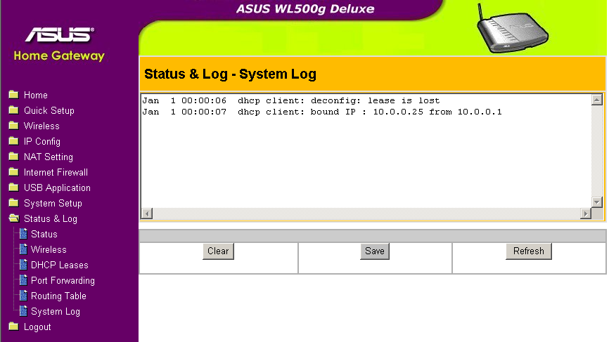 Беспроводное оборудование от ASUS: роутер WL-500G Deluxe, Cardbus ...