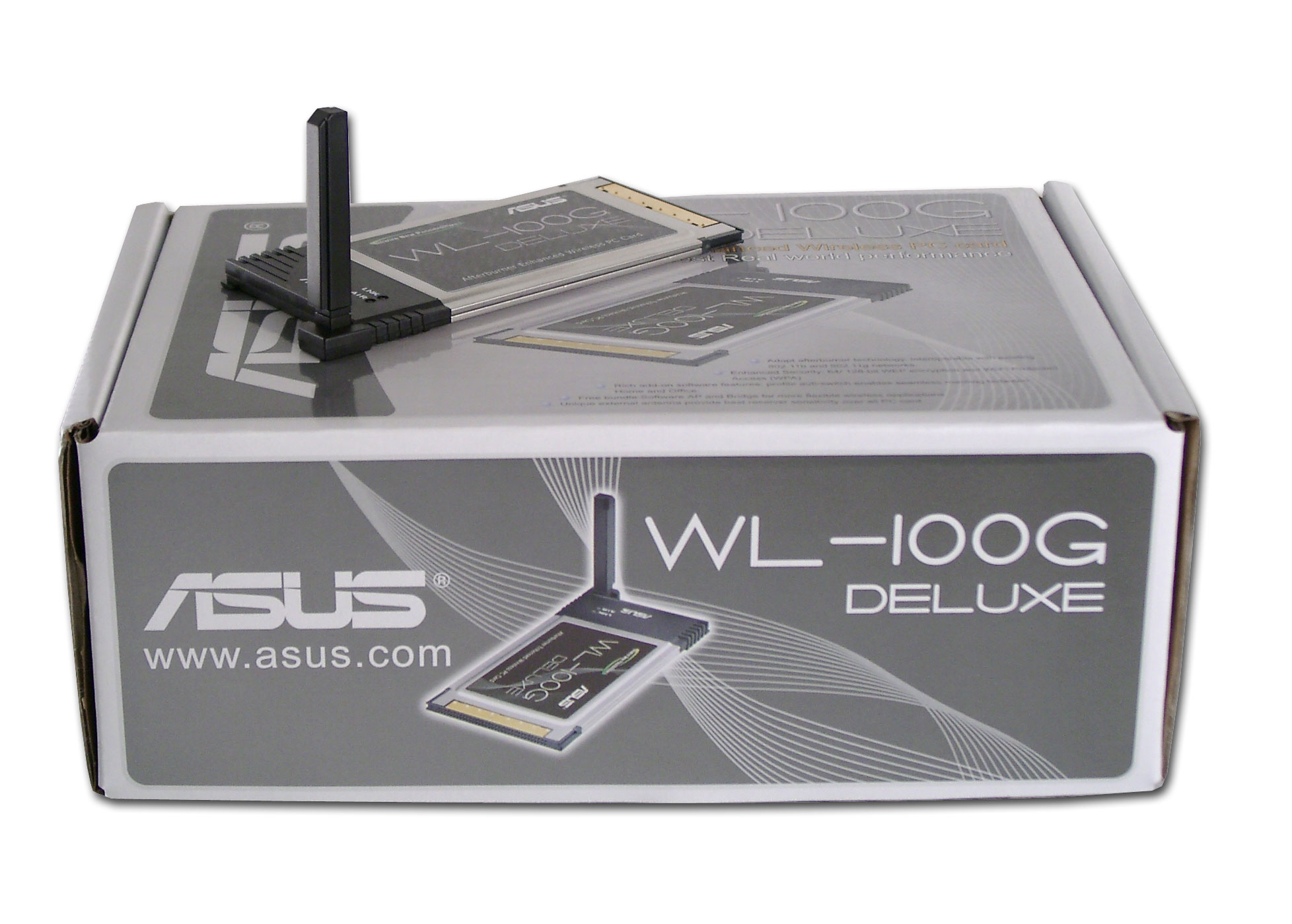 Беспроводное оборудование от ASUS: роутер WL-500G Deluxe, Cardbus ...