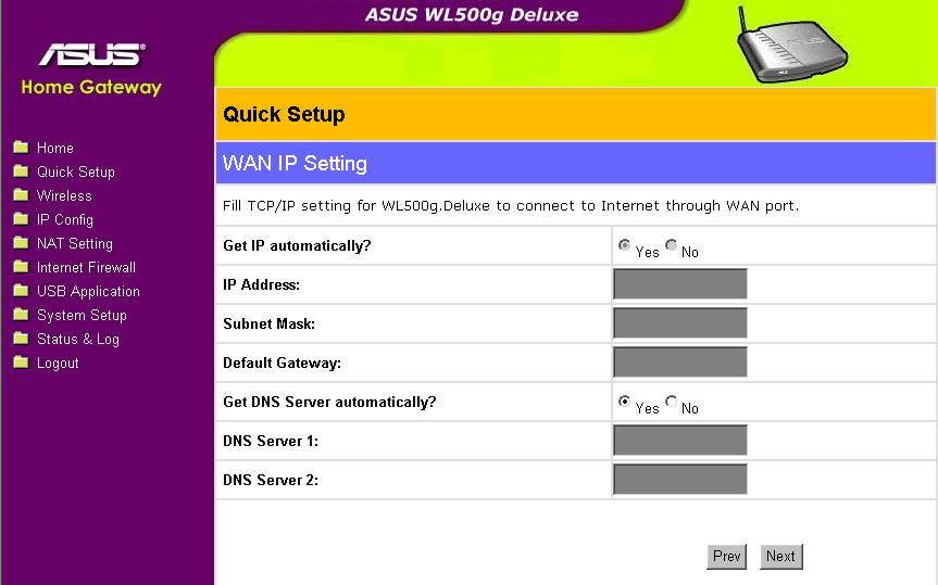 Беспроводное оборудование от ASUS: роутер WL-500G Deluxe, Cardbus ...