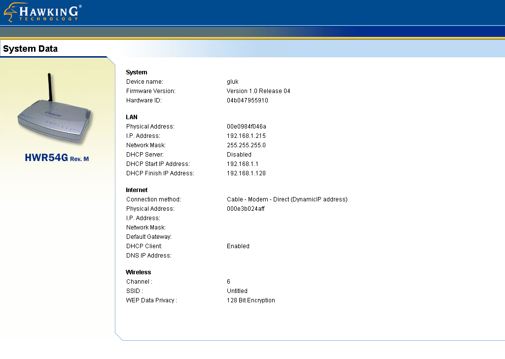 Беспроводное оборудование HawkinG Technology: роутер HWR54G, PCI-адаптер HWP54G и дополнительная ...