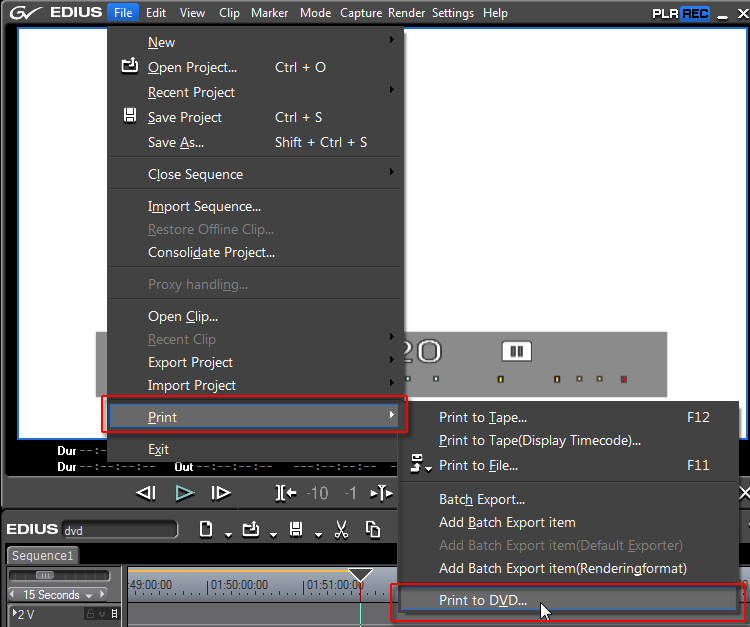 Авторинг DVD-video в Edius 5