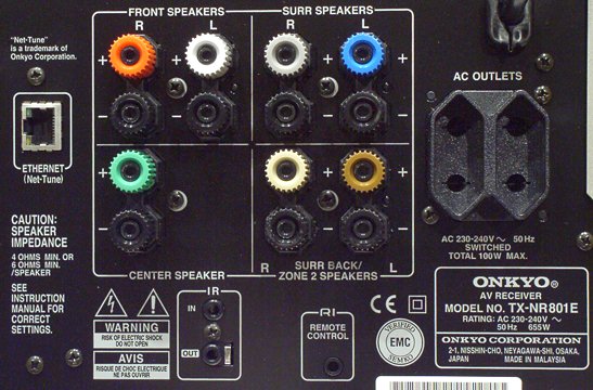 Onkyo TX-NR 801E:
