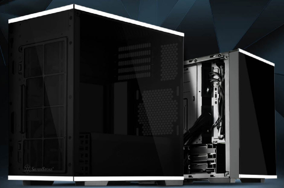 SilverStone представила корпус Micro-ATX Lucid Series LD01