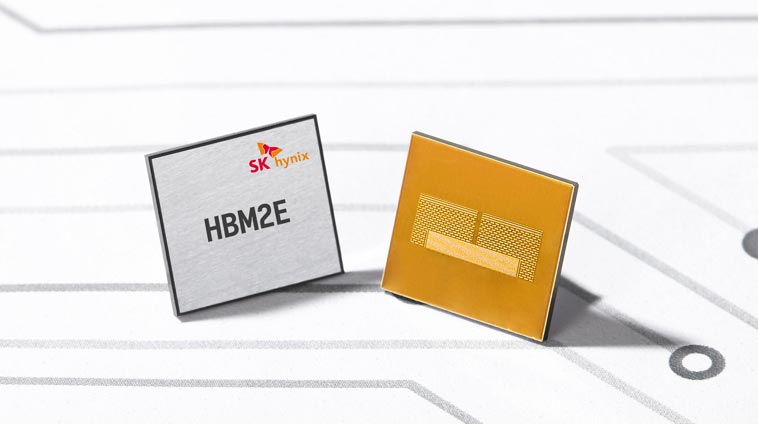 У SK Hynix готова память HBM2E с пропускной способностью 460 ГБ/с