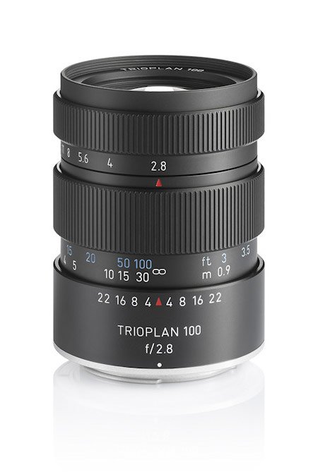 Объектив Trioplan 100mm f/2.8 II оценен в 999 евро