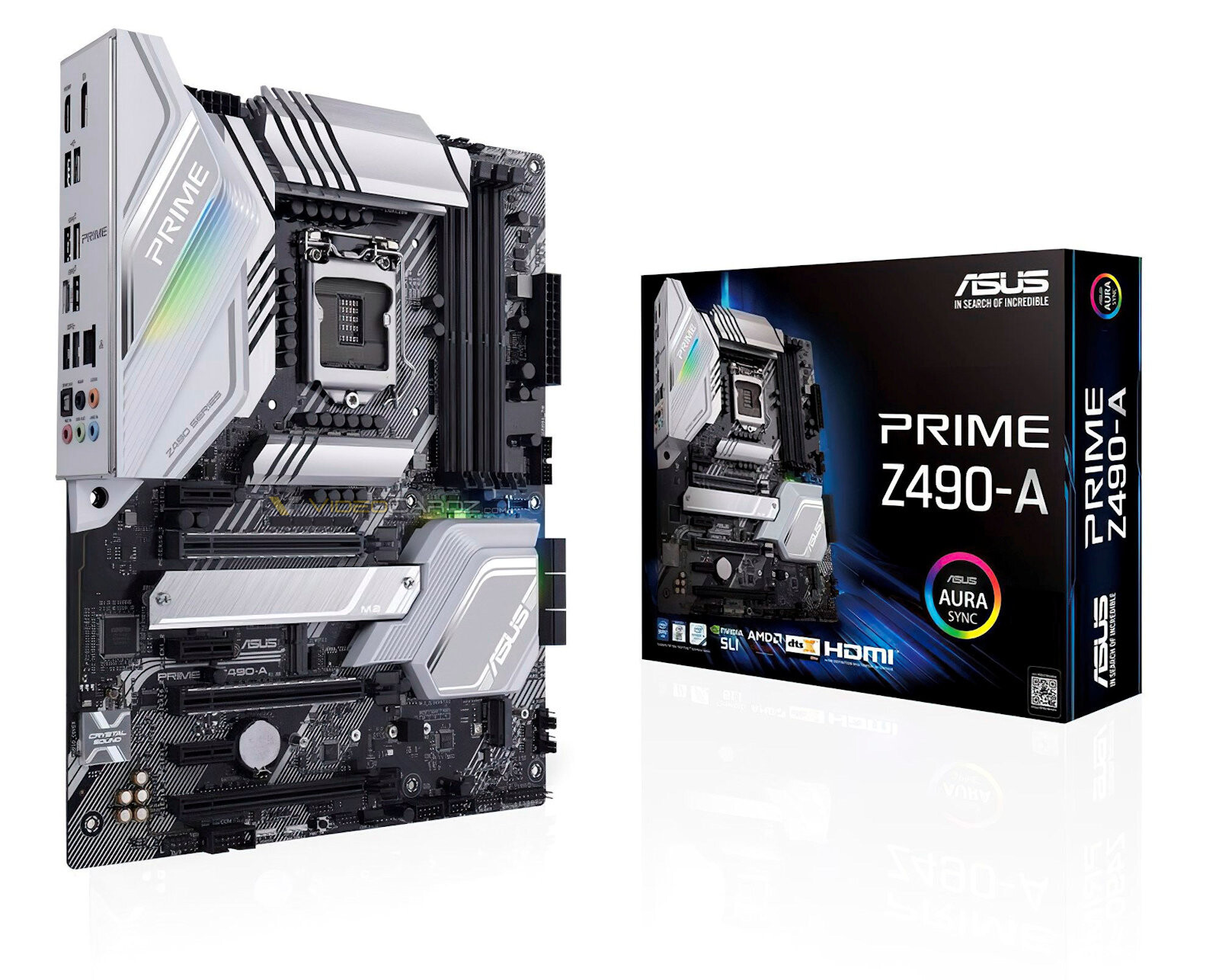 Появились изображения системных плат Asus Prime Z490-P и Z490-A для ...