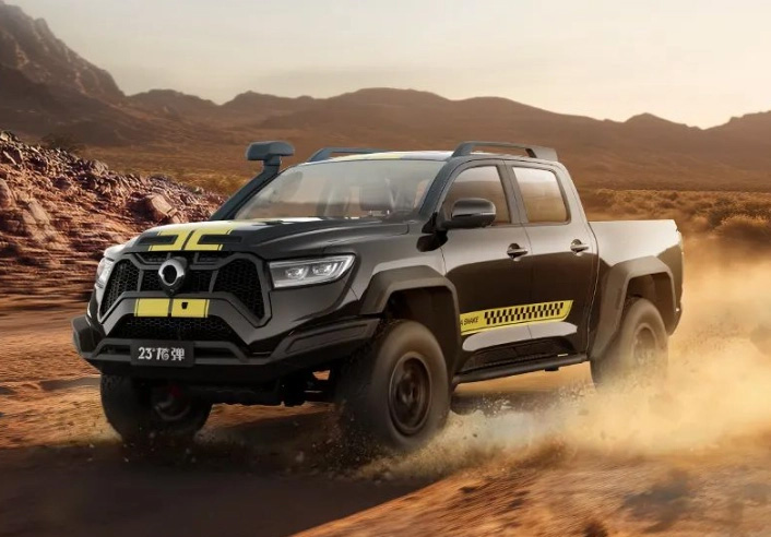 Аналог Toyota Tacoma TRD Pro и Ford F-150 Raptor. В Китае представлен ...