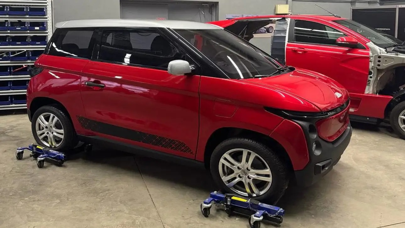 Мини-Range Rover: новый современный российский автомобиль Amber за 1 ...