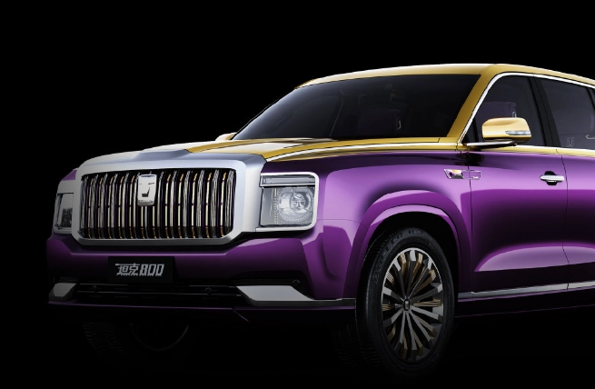 «Вершина роскошных внедорожников Китая». Топовый Tank 800 заметили на ...