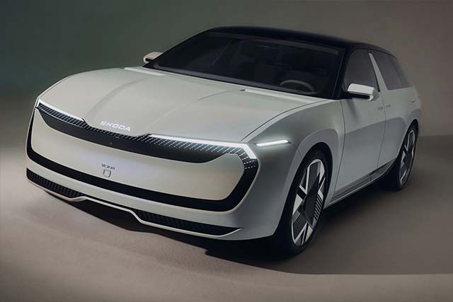 Skoda представила концепт-кар Vision O, демонстрирующий будущее ...