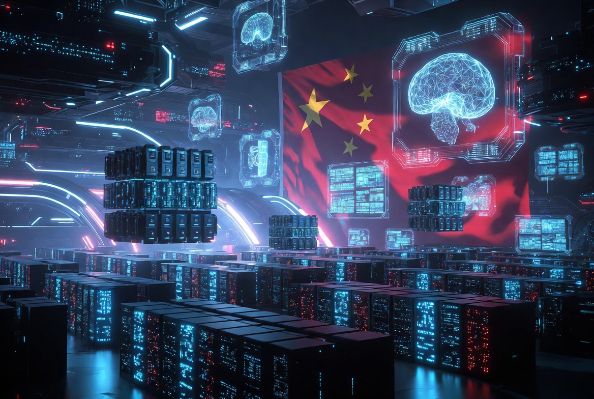 Китай запустил крупнейший вычислительный кластер AI4S. Суммарно сеть ...