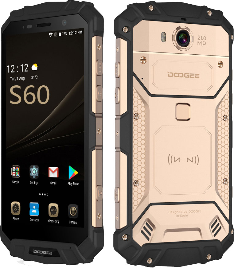 Обзор защищенного смартфона Doogee S60