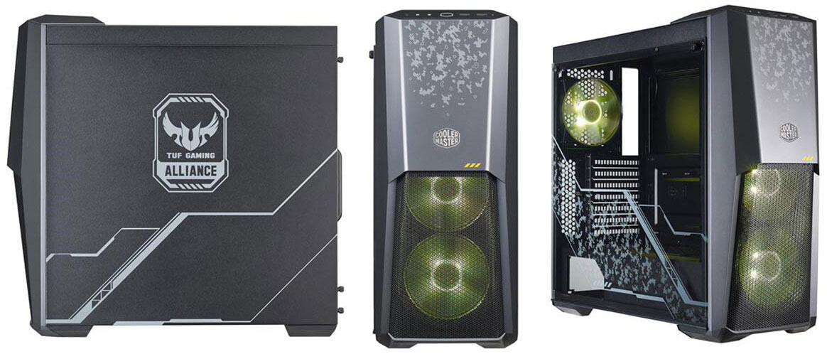 Обзор корпуса Cooler Master MasterBox MB500 TUF Gaming Edition