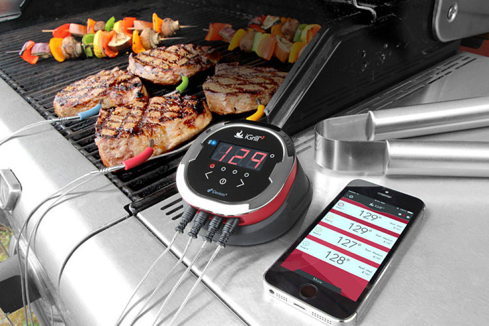 Обзор дистанционных цифровых термометров для гриля Weber iGrill 2 и ...