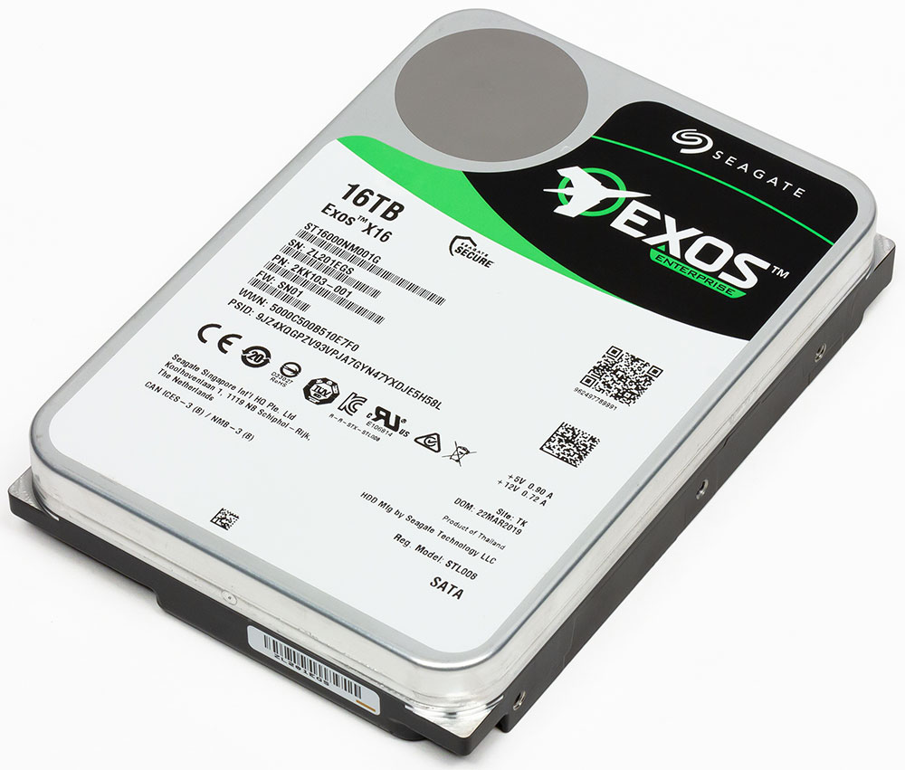 Тестирование винчестера Seagate Exos X16 емкостью 16 ТБ без «черепичной ...