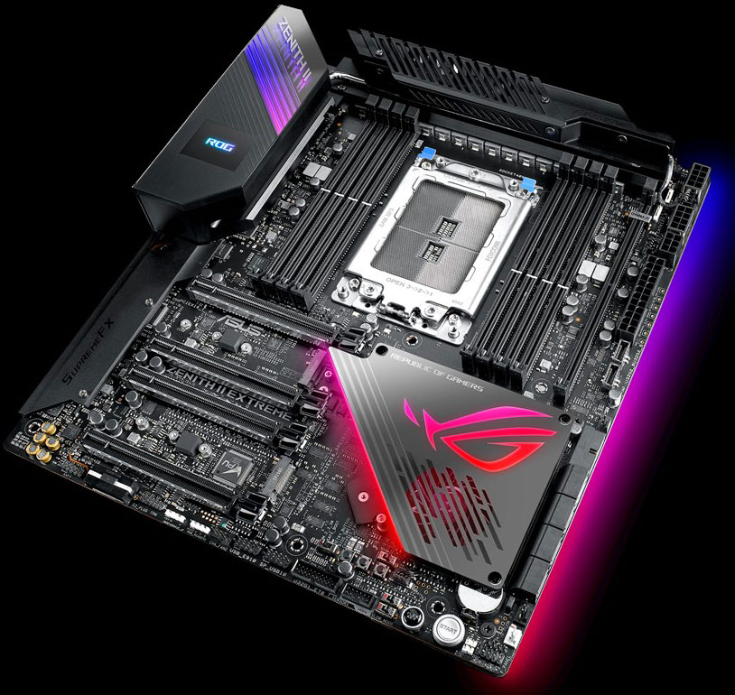 Обзор материнской платы Asus ROG Zenith II Extreme на чипсете AMD TRX40