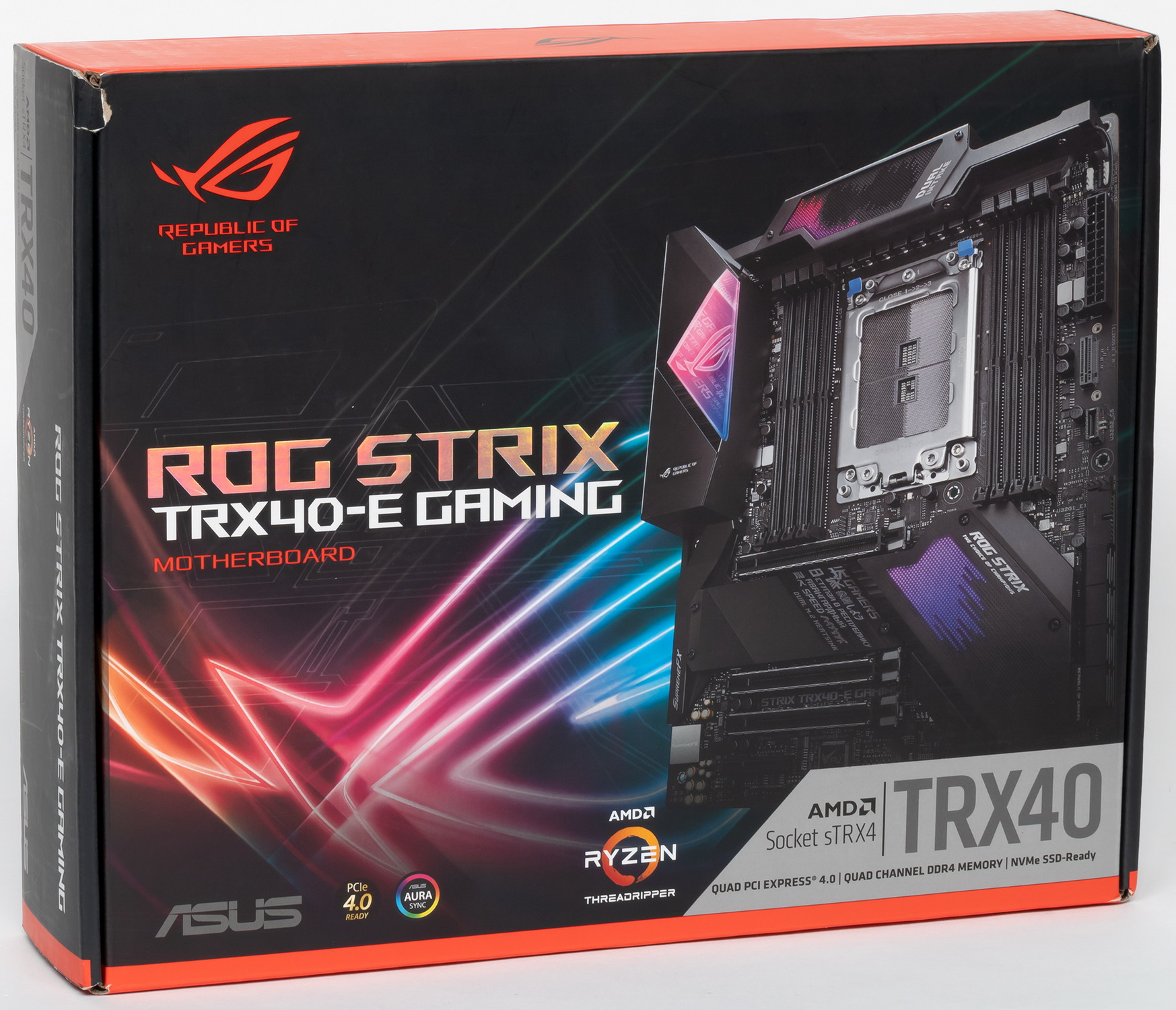 Обзор материнской платы Asus ROG Strix TRX40-E Gaming на чипсете AMD TRX40