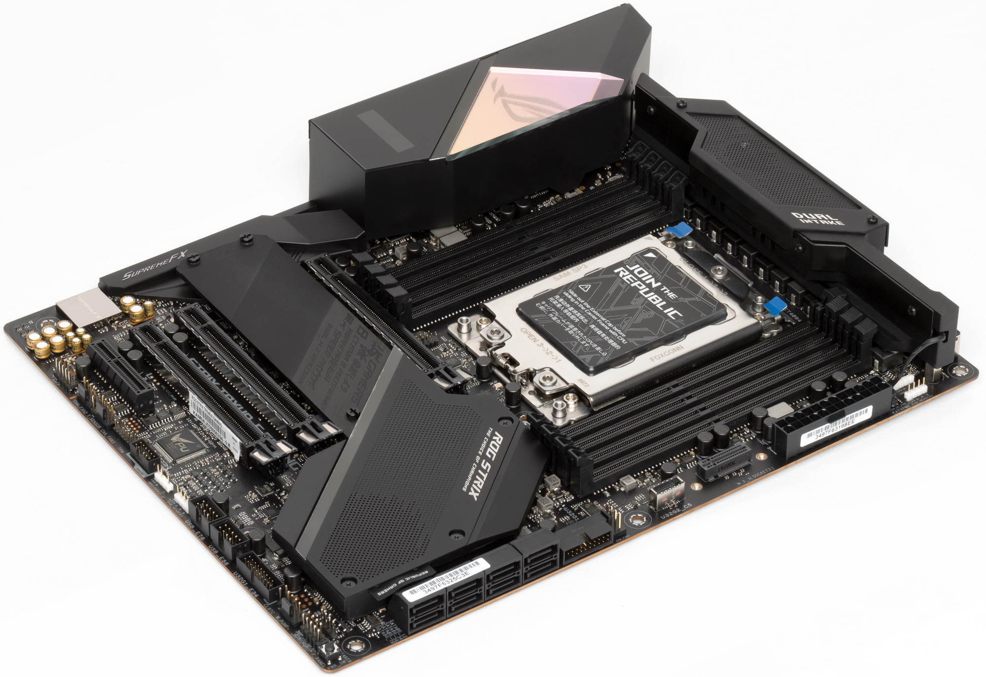 Обзор материнской платы Asus ROG Strix TRX40-E Gaming на чипсете AMD TRX40