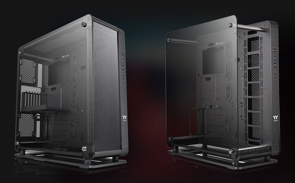 Обзор необычного корпуса Thermaltake Core P8 TG с возможностью ...