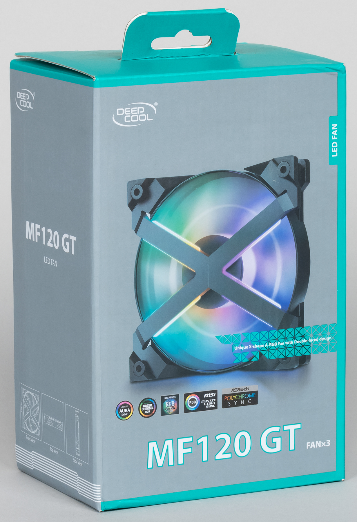 Обзор набора вентиляторов Deepcool MF120 GT с адресуемой RGB-подсветкой