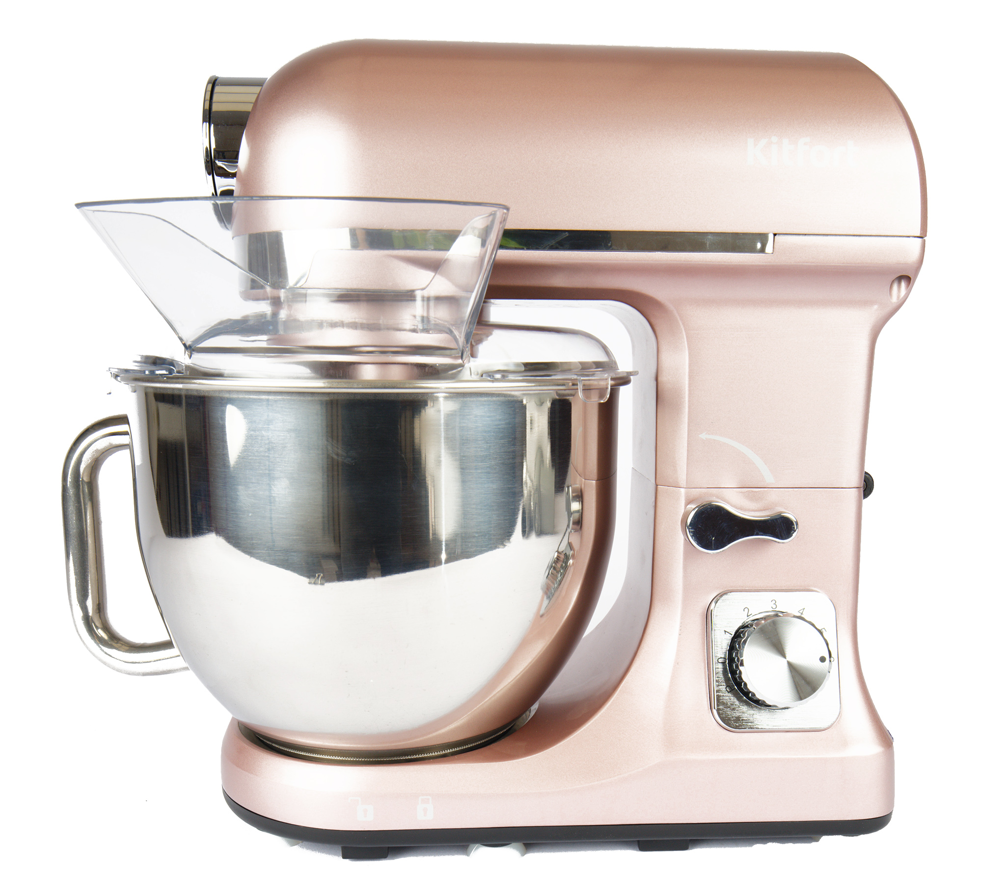 Обзор цельнометаллического планетарного миксера «3 в 1» Kitfort KT-3015