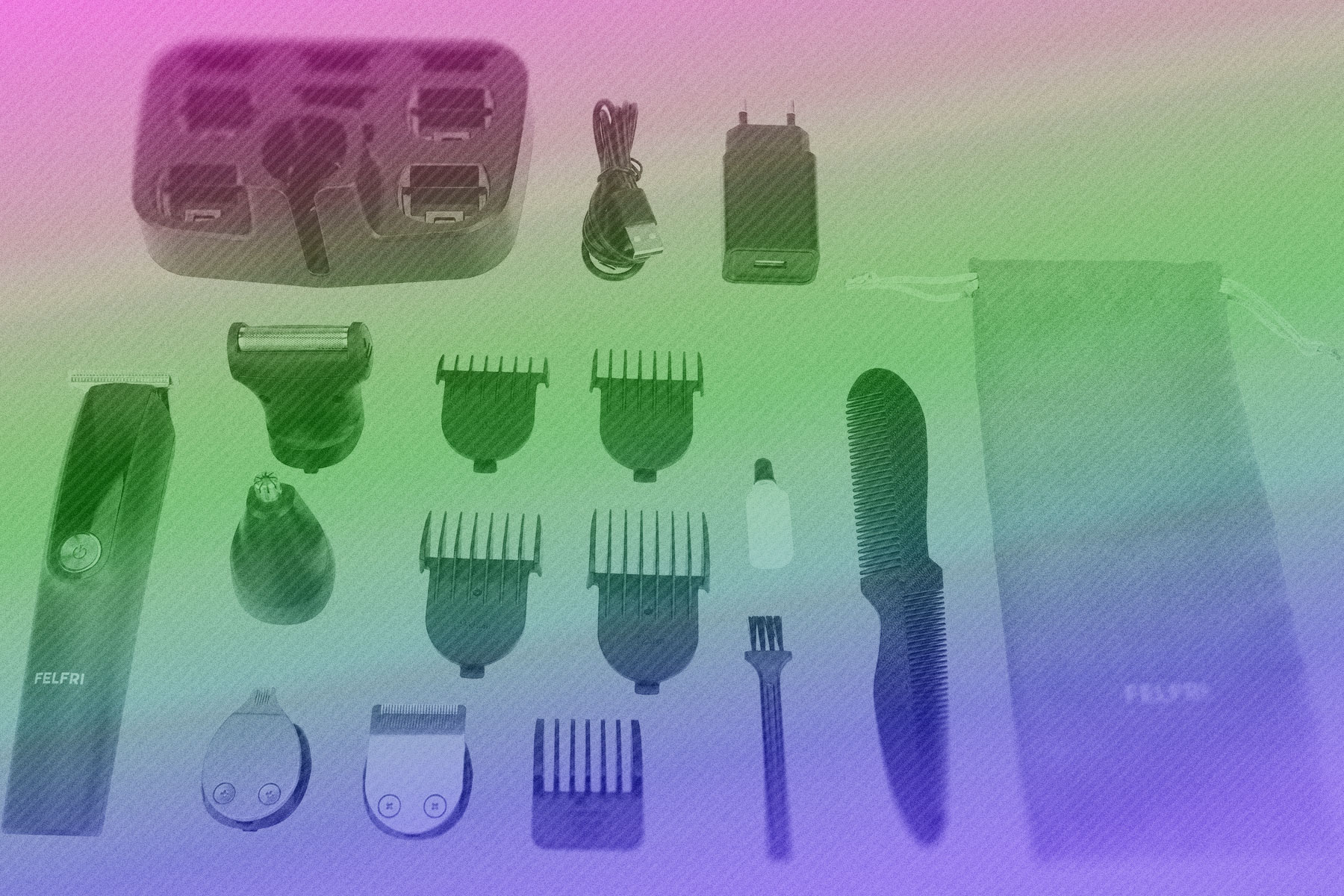 Обзор бюджетного триммера Felfri FFTR-04 с большим количеством насадок