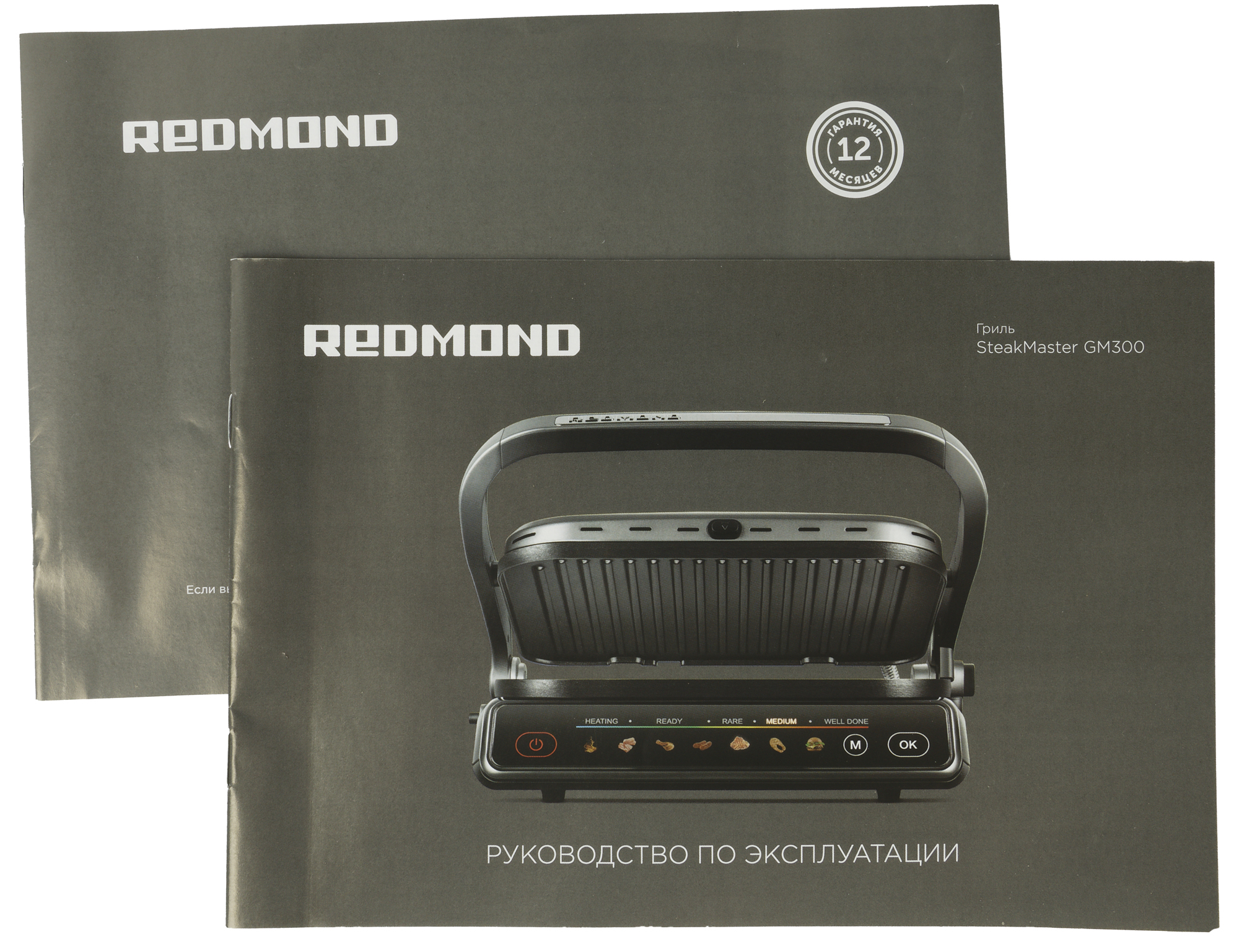 Обзор контактного гриля Redmond SteakMaster GM300