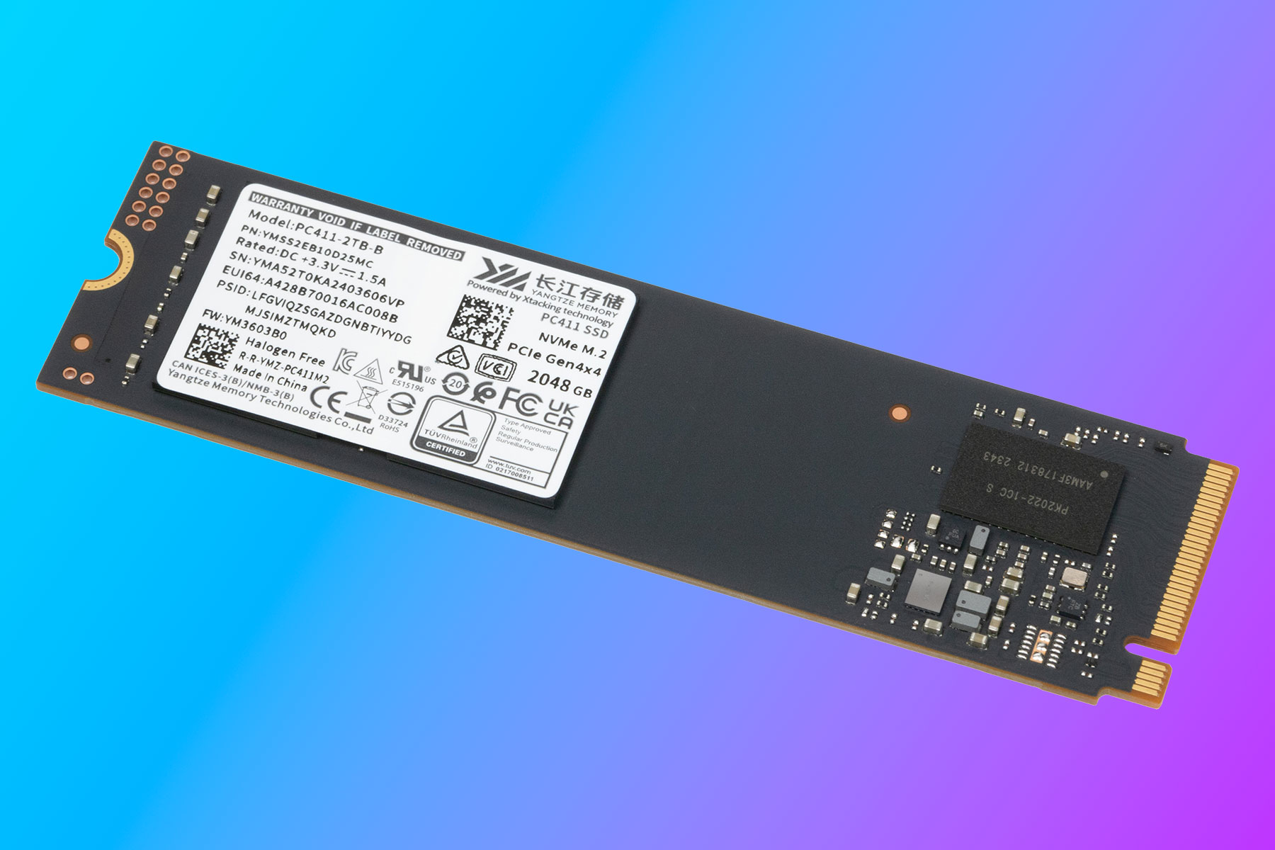 Тестирование OEM SSD-накопителя YMTC PC411 2 ТБ на контроллере Maxio MAP1602 (PCIe Gen4) и ...
