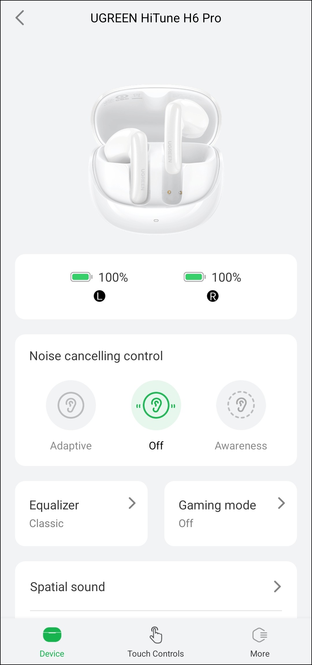 Обзор бюджетной TWS-гарнитуры Ugreen HiTune H6 Pro с LDAC и шумоподавлением