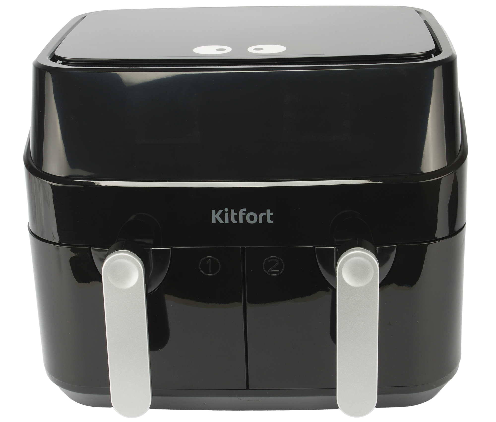 Обзор аэрогриля Kitfort KT-2250 с двумя чашами общим объемом 9 литров