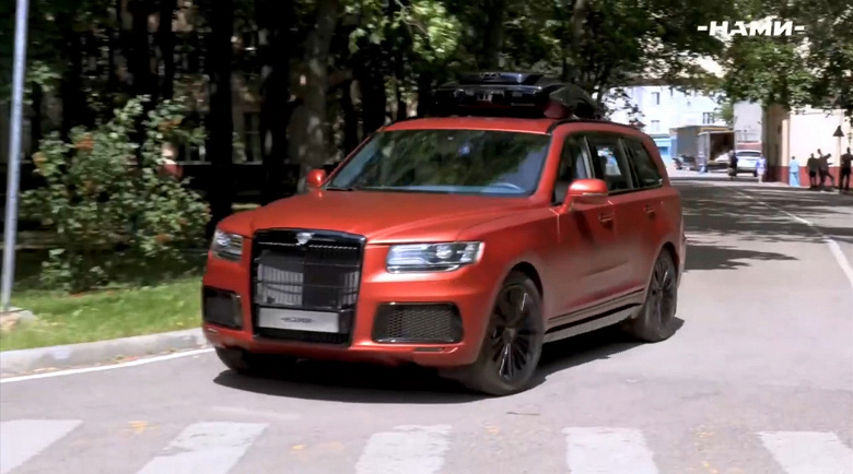 Люксовый внедорожник Aurus Komendant за 50 миллионов рублей получил беспилотную систему вслед за ...