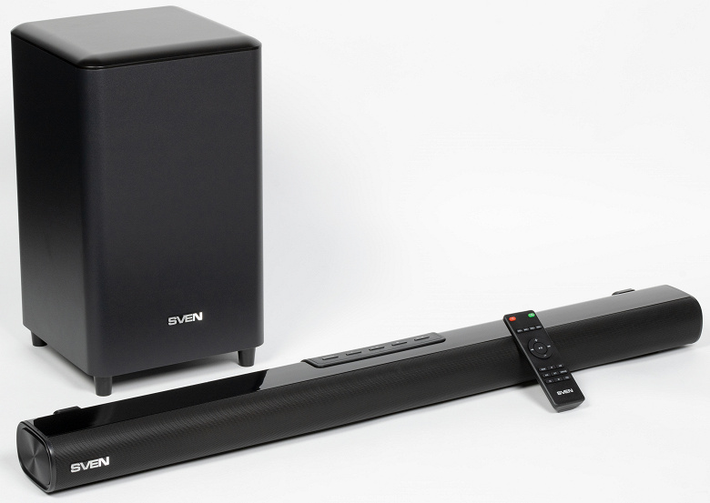 Обзор комплекта из саундбара и беспроводного сабвуфера Sven SB-2200D