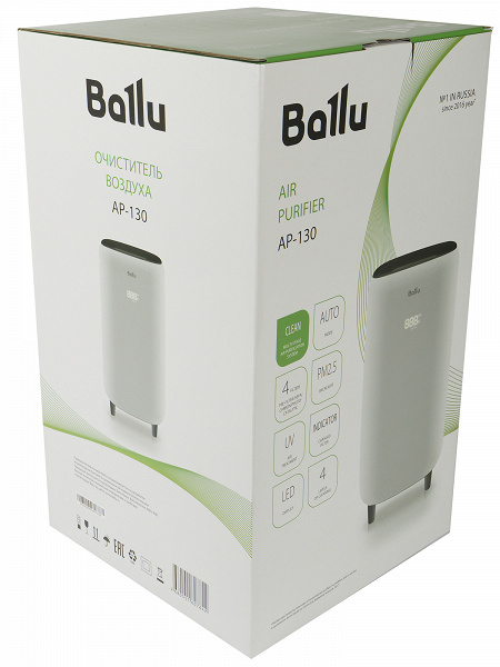 Обзор очистителя воздуха Ballu AP-130