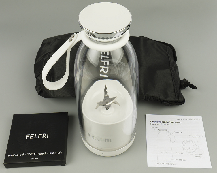 Обзор портативного блендера Felfri FHB-002