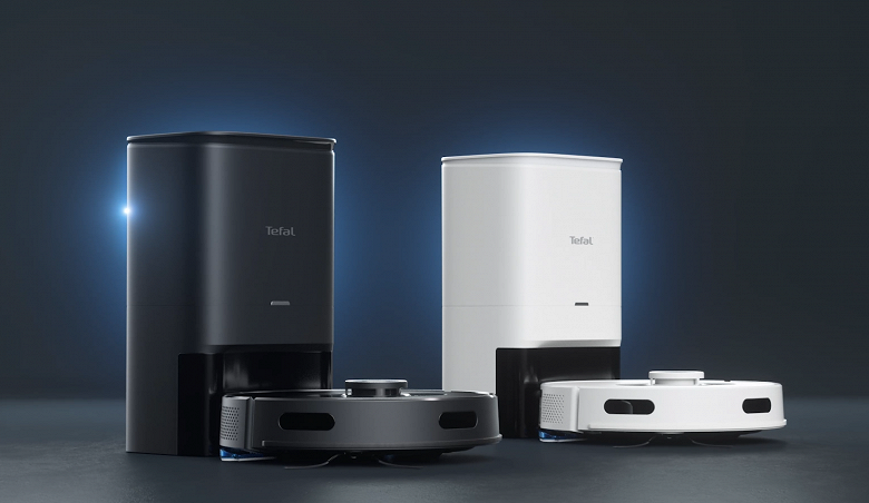 Робот-пылесос Tefal X-Plorer Serie 75 S+ RG8597WH: сухая и влажная ...