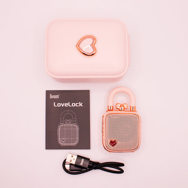 Divoom LoveLock – компактная, стильная и функциональная колонка-замочек