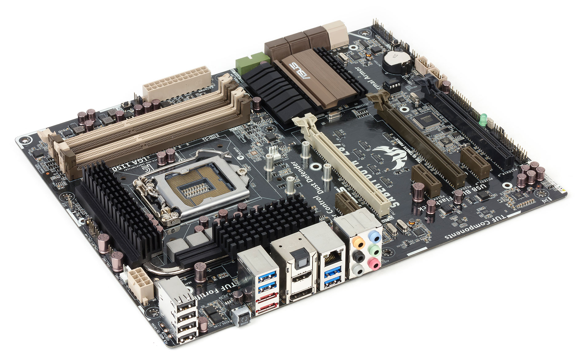 Asus Sabertooth Z87 — системная плата в бронежилете