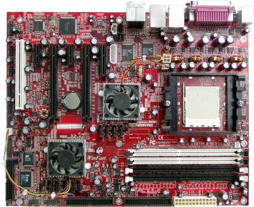 Foxconn WinFast NFPIK8AA-8EKRS — системная плата на базе чипсета NVIDIA ...