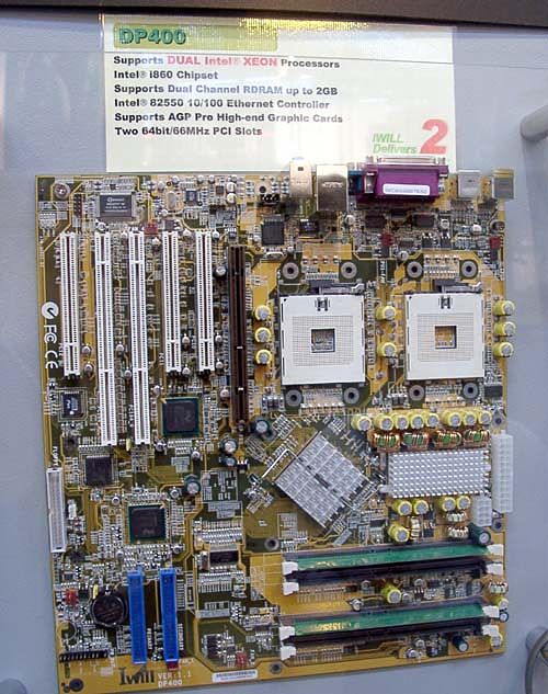 CeBIT 2002: Iwill или запоздавший репортаж - KK333, DP400, SBC, UPLAN, MPX2, DPX, DR133