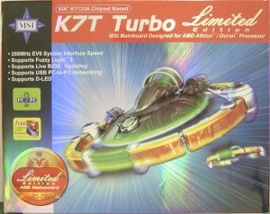 Системная плата MSI K7Turbo-R Limited Edition на базе чипсета VIA ...