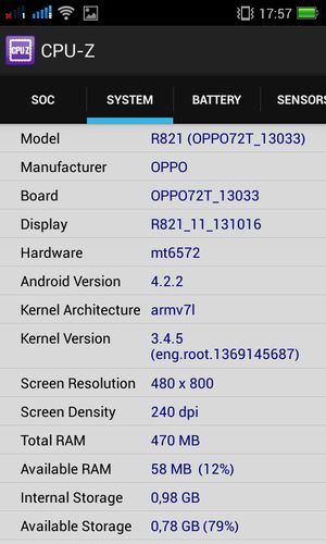 Смартфон Oppo Muse (R821)